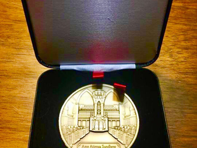 Amy Sundberg a Recipient of Canada’s Senate 150th Anniversary Medal ...