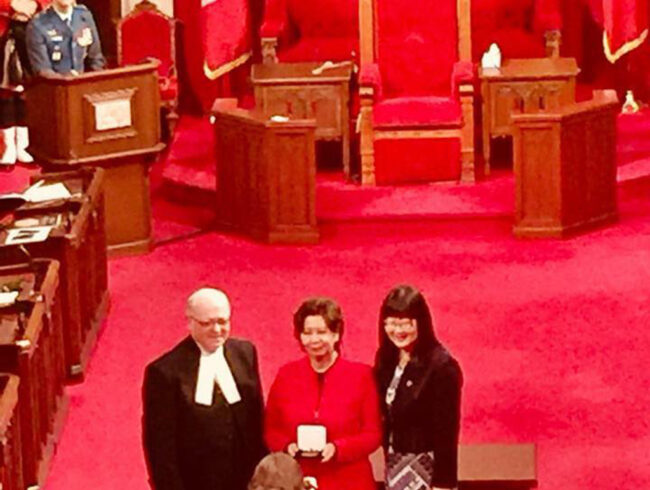 Amy Sundberg a Recipient of Canada’s Senate 150th Anniversary Medal ...
