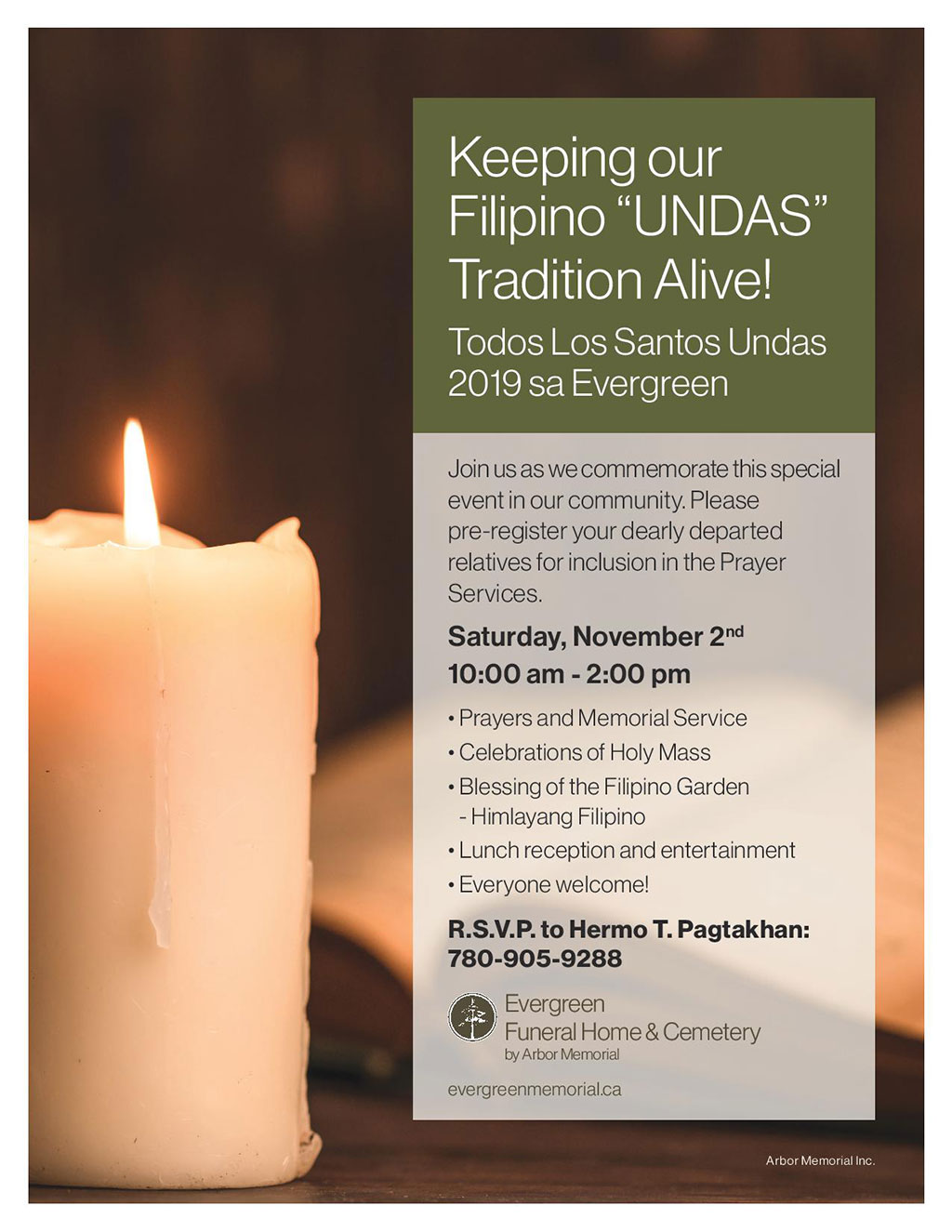 Today’s Topic: “Keeping Our Undas Tradition Alive In Canada” - Alberta ...